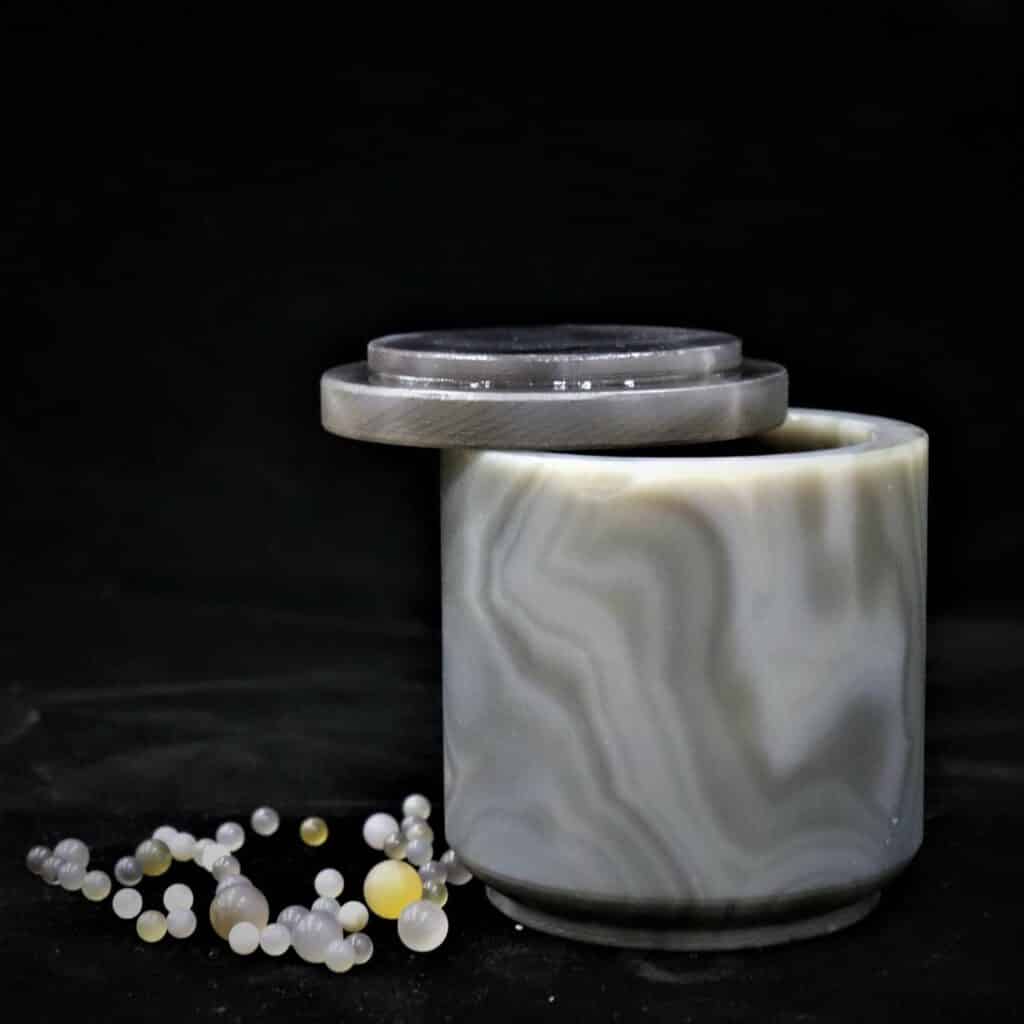 Agate Ball Mill Jars With Lids - Primet Lab